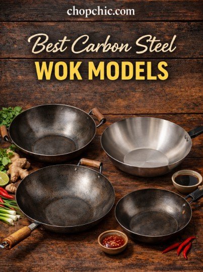 The Best Carbon Steel Wok Models: Updated List